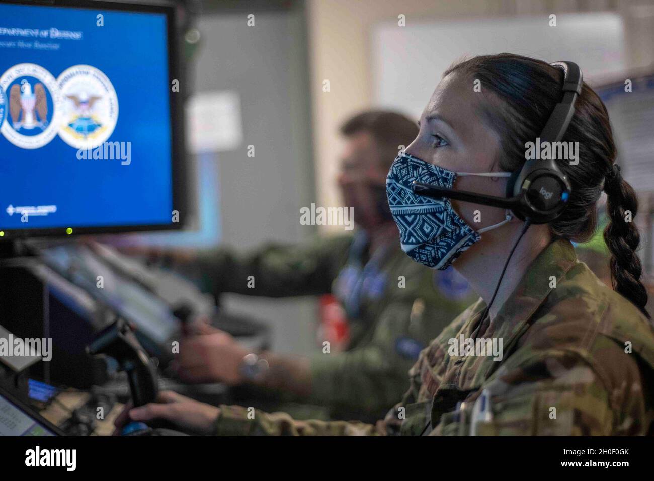 U.S. Air Force Capt. Danielle ‘Dani’ Pavone, 110th Wing remote piloted ...