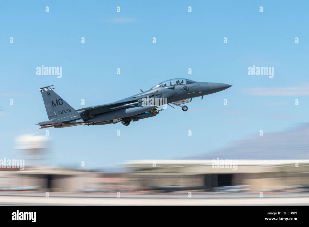 A Republic of Singapore F-15SG Strike Eagle, assigned to the 428th ...