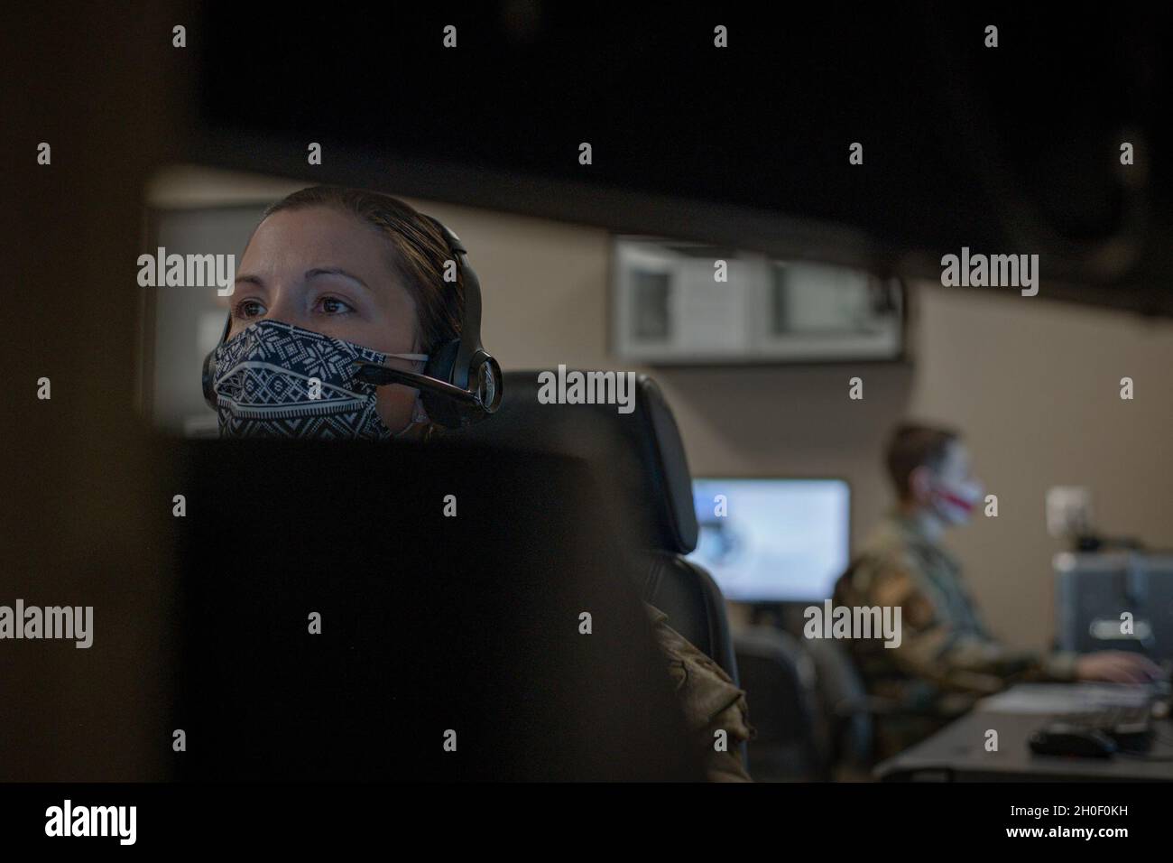 U.S. Air Force Capt. Danielle ‘Dani’ Pavone, 110th Wing remote piloted ...