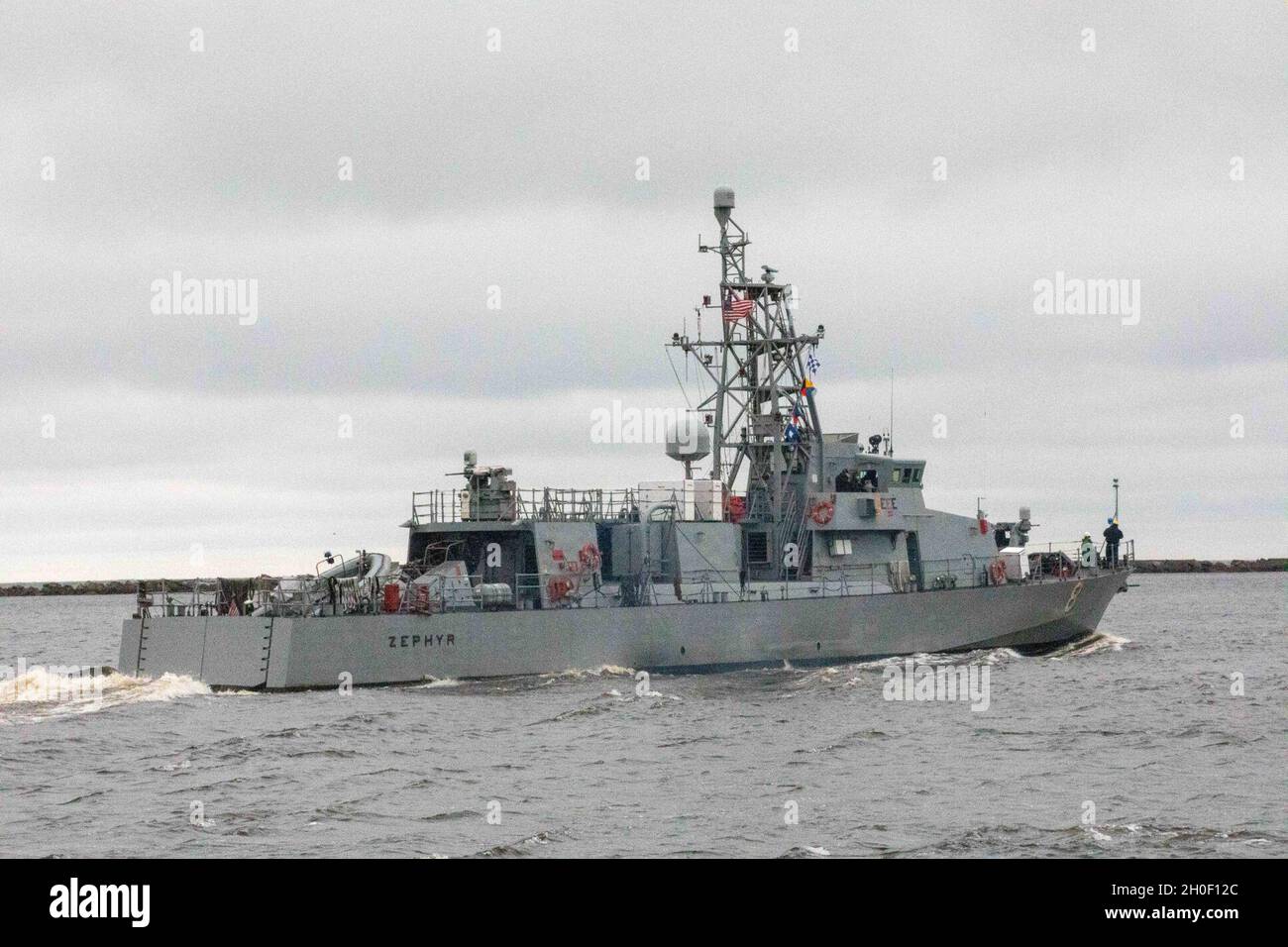 210219-N-GF955-1146 NAVAL STATION MAYPORT, Fla. (Feb. 19, 2021) – The ...