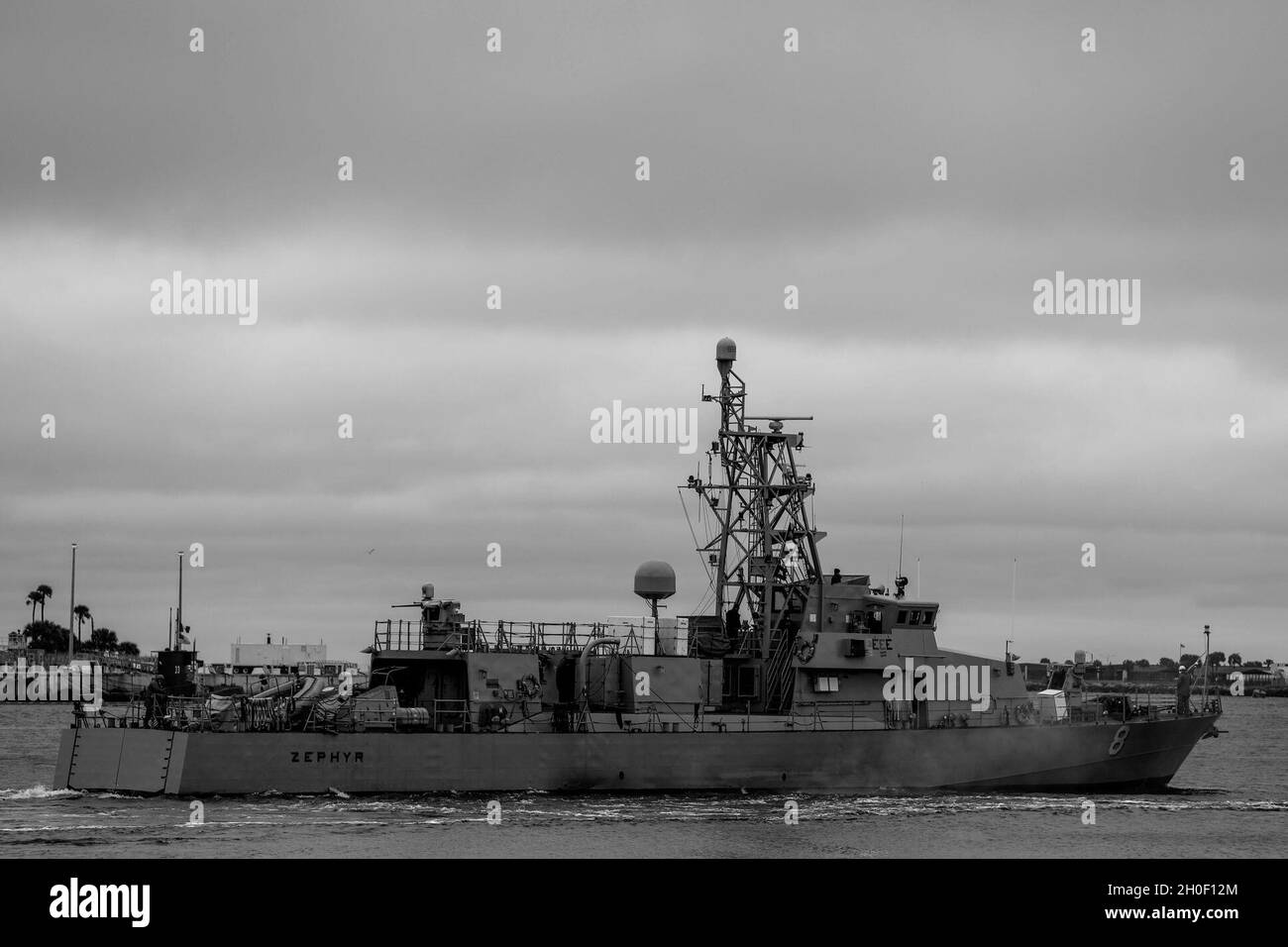 NAVAL STATION MAYPORT, Fla. (Feb. 19. 2021) - The Cyclone-class patrol ...