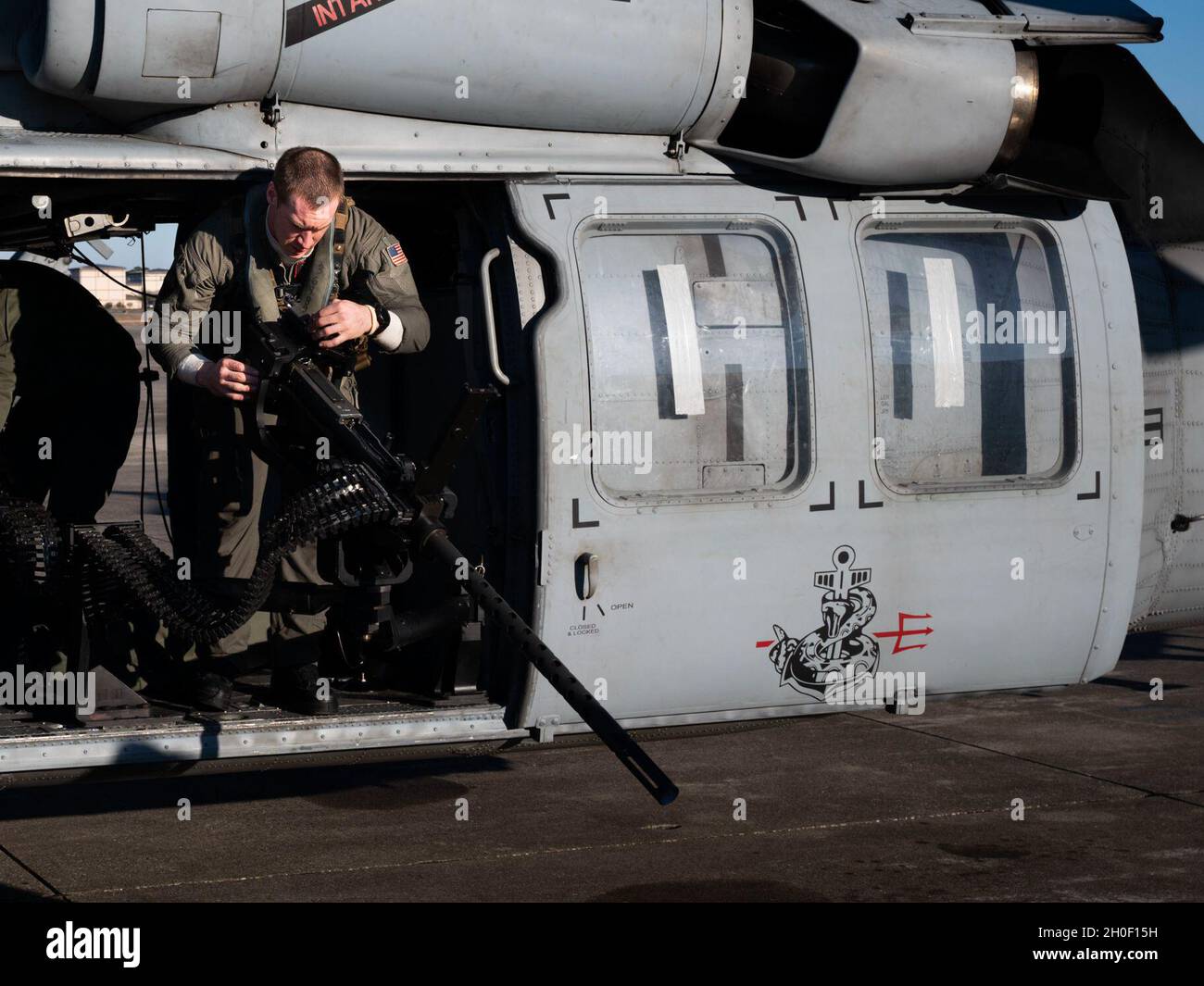 U.S. Navy Naval Aircrewman (Helicopter) 2nd Class James Henson ...
