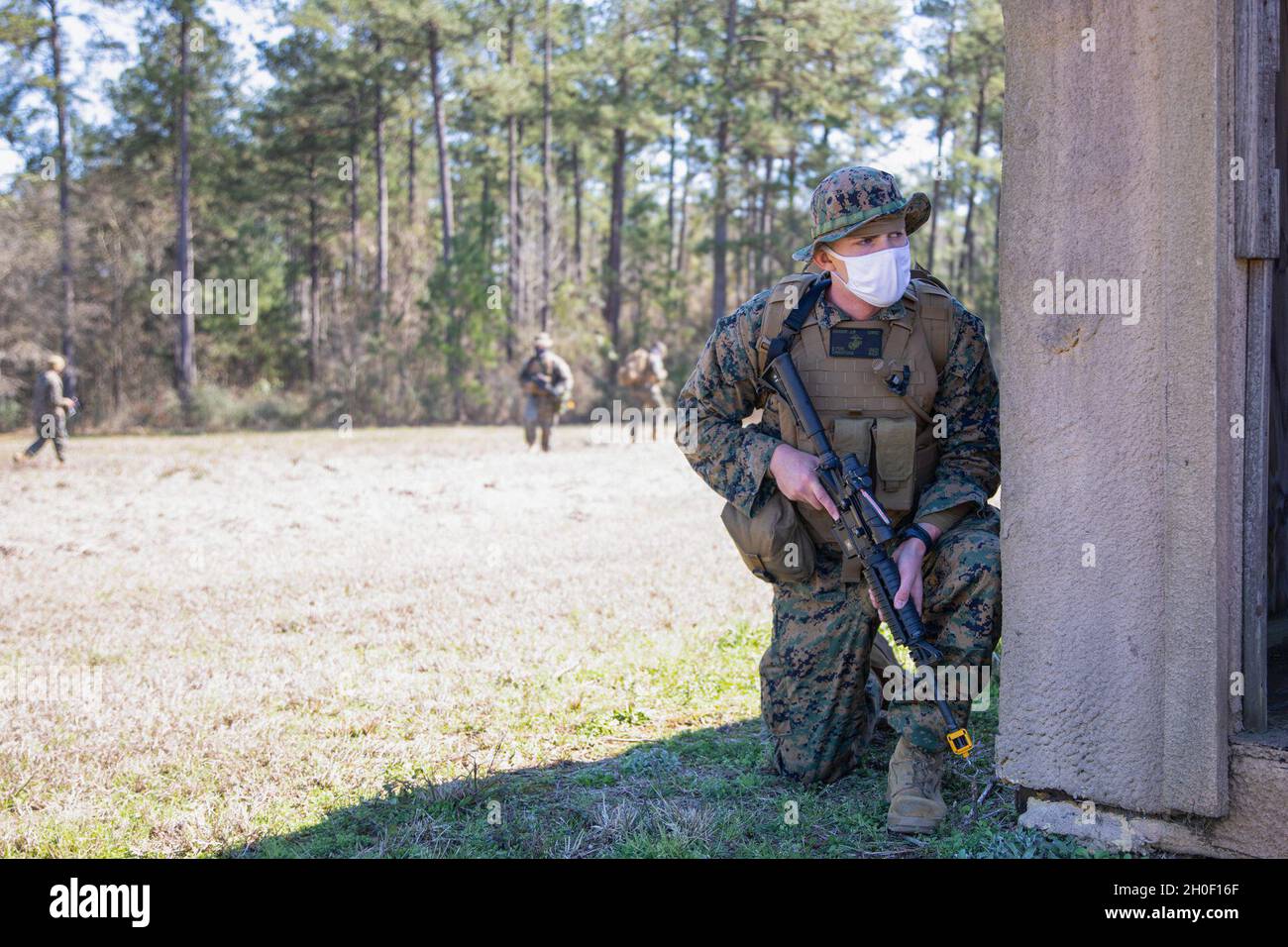 Lance Cpl. Jacob Adams, a field radio operator for Battlespace ...