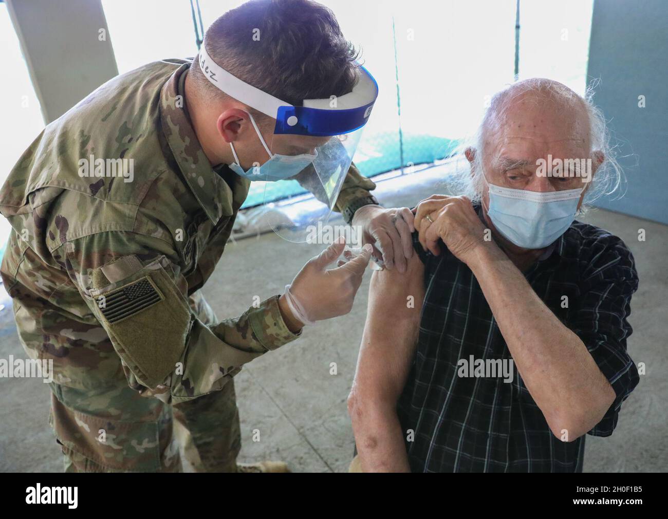 Combat Medic In Action