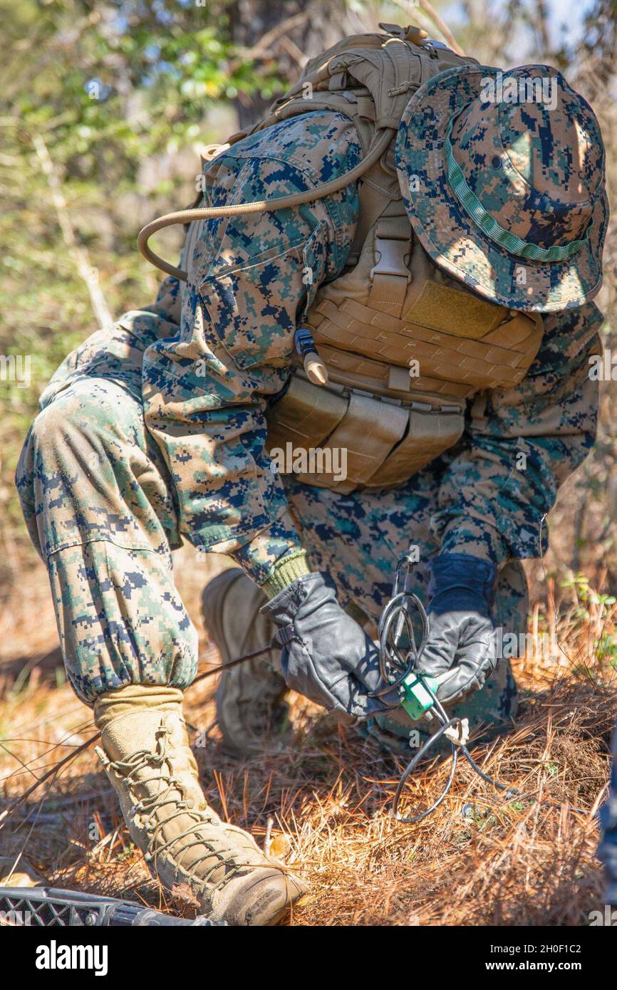 Lance Cpl. Corey Camphouse, a field radio operator for Battlespace ...
