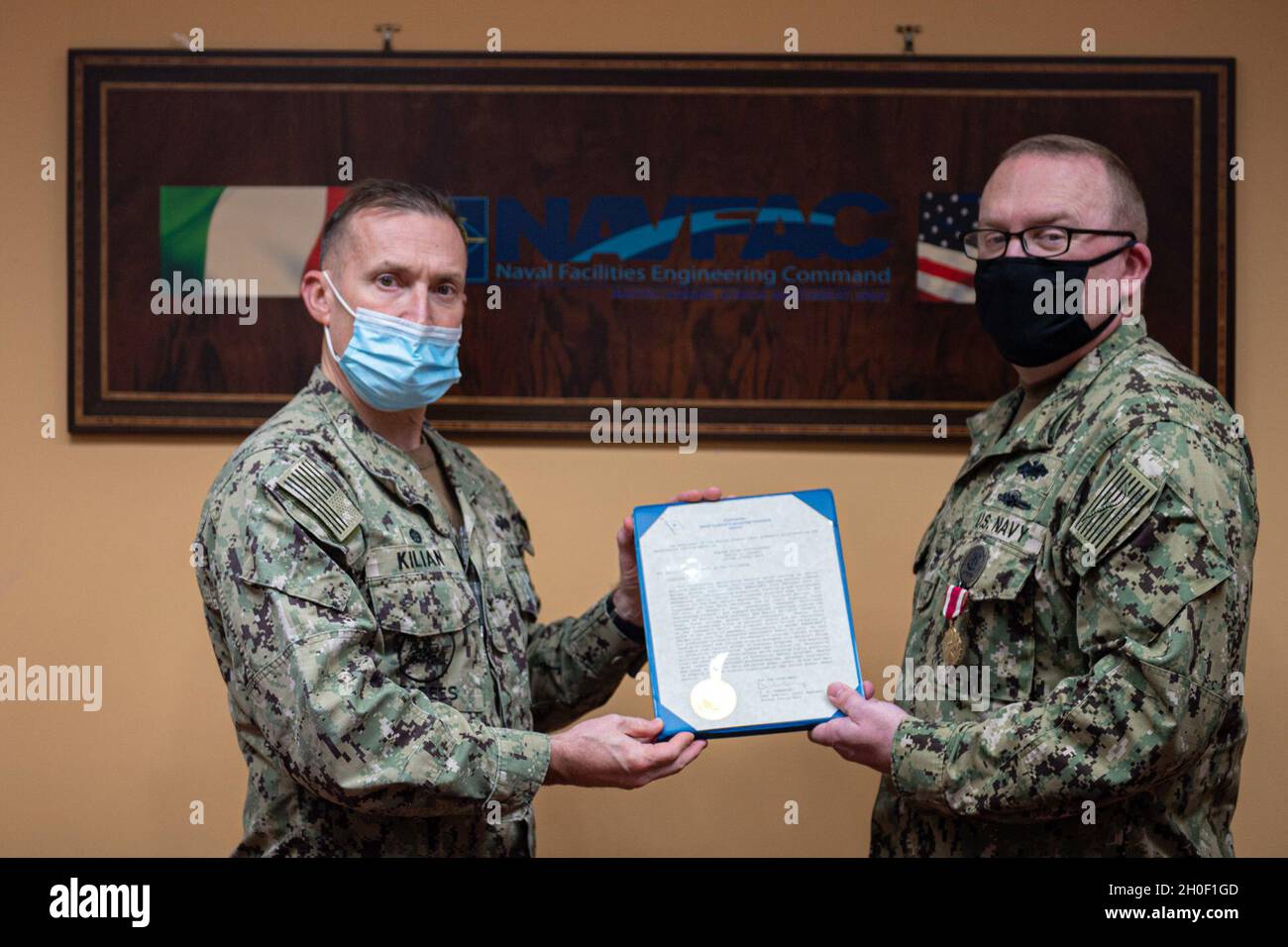 NAVAL SUPPORT ACTIVITY NAPLES, Italy (Feb. 19, 2021) Capt. Jeffrey J ...