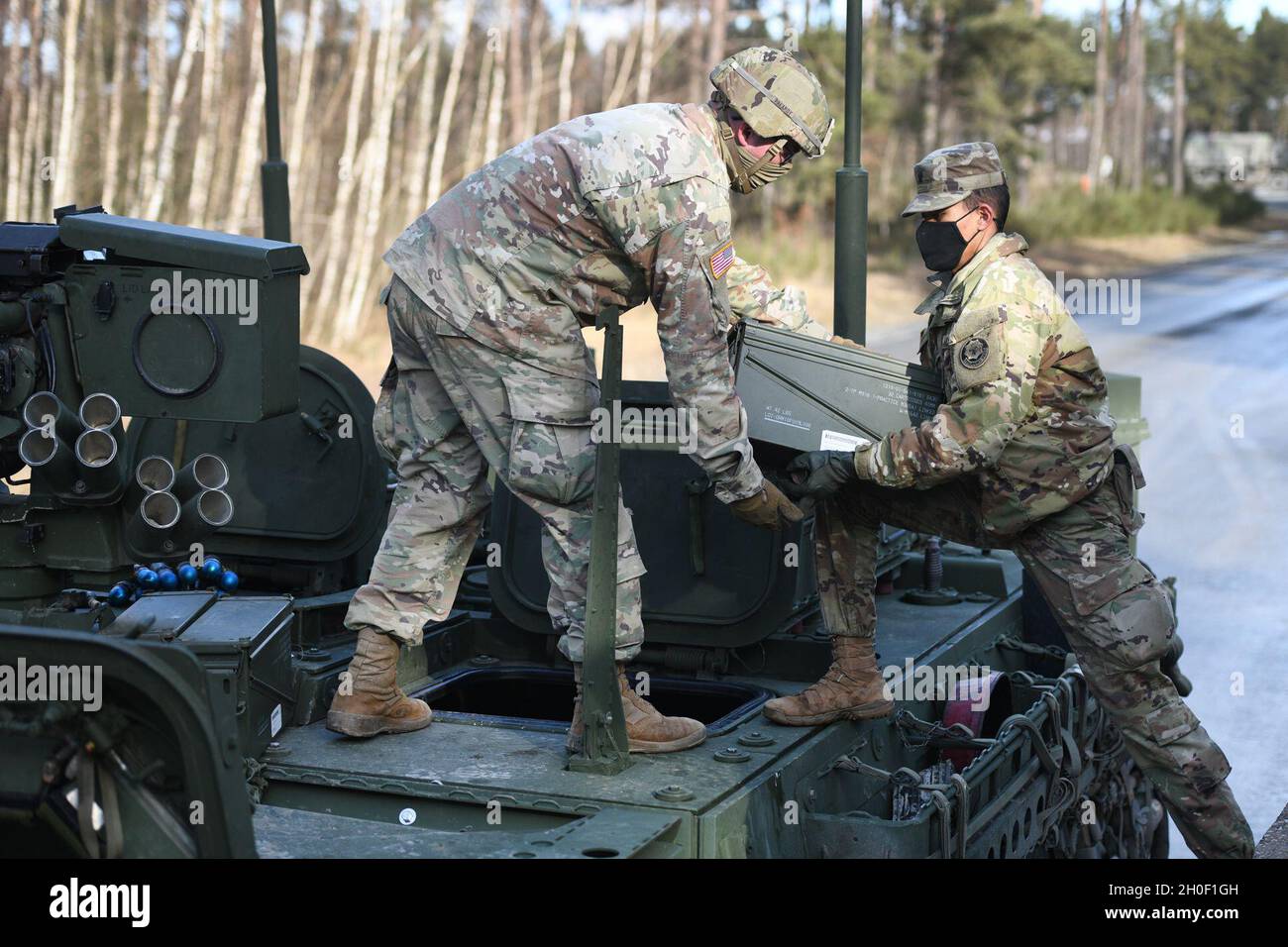 2d stryker cavalry regiment hi-res stock photography and images - Alamy