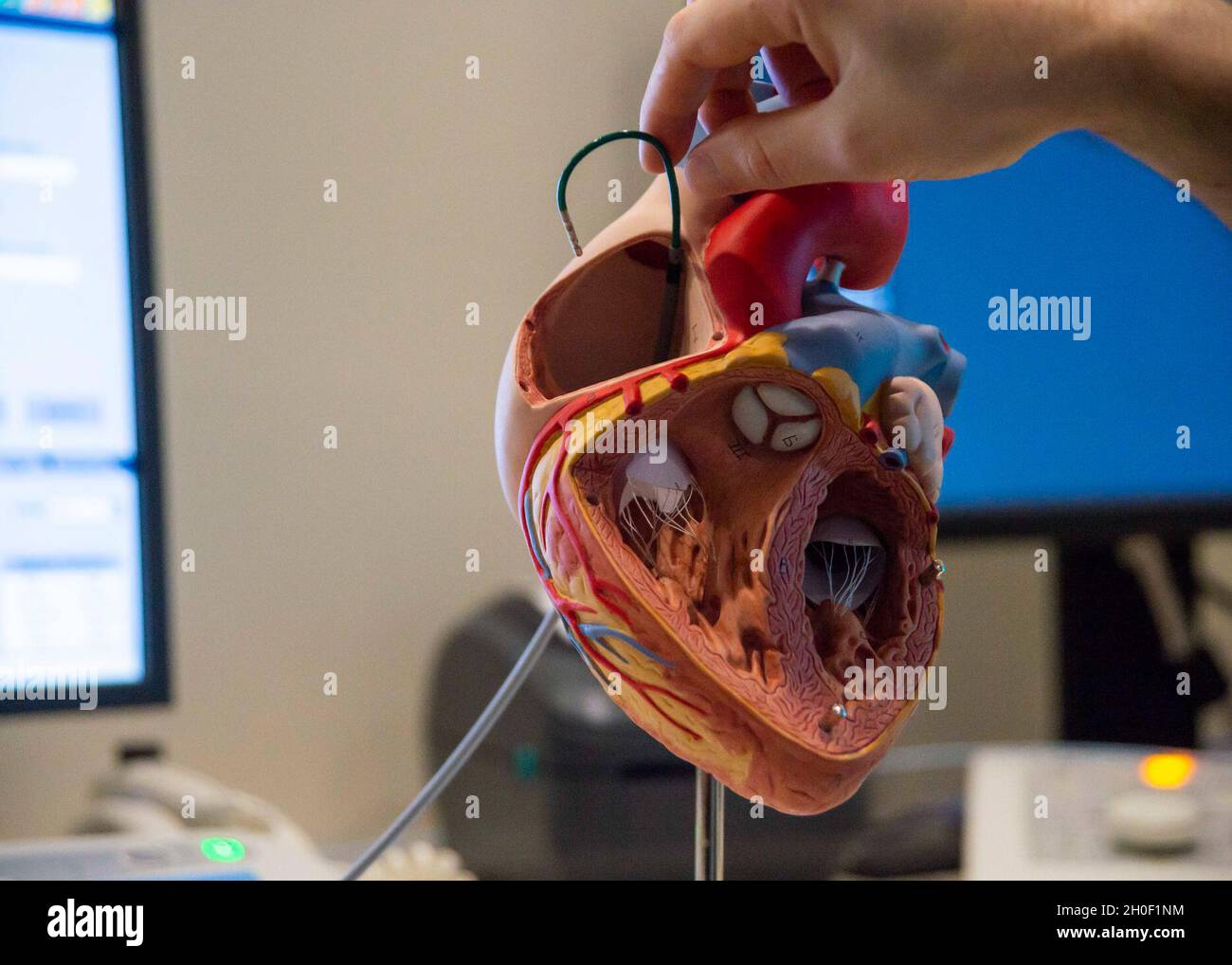 210219-N-LW757-1018 SAN DIEGO (Feb. 19, 2021) A detailed photo of a ...