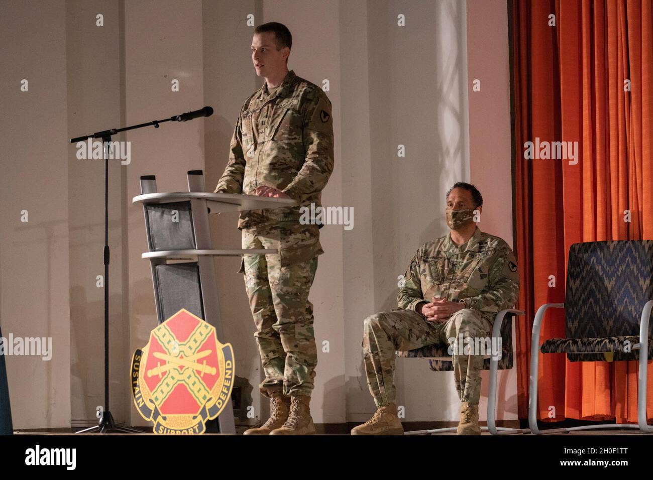 WIESBADEN, Germany -- Capt. Alexander Moore, incoming commander of ...