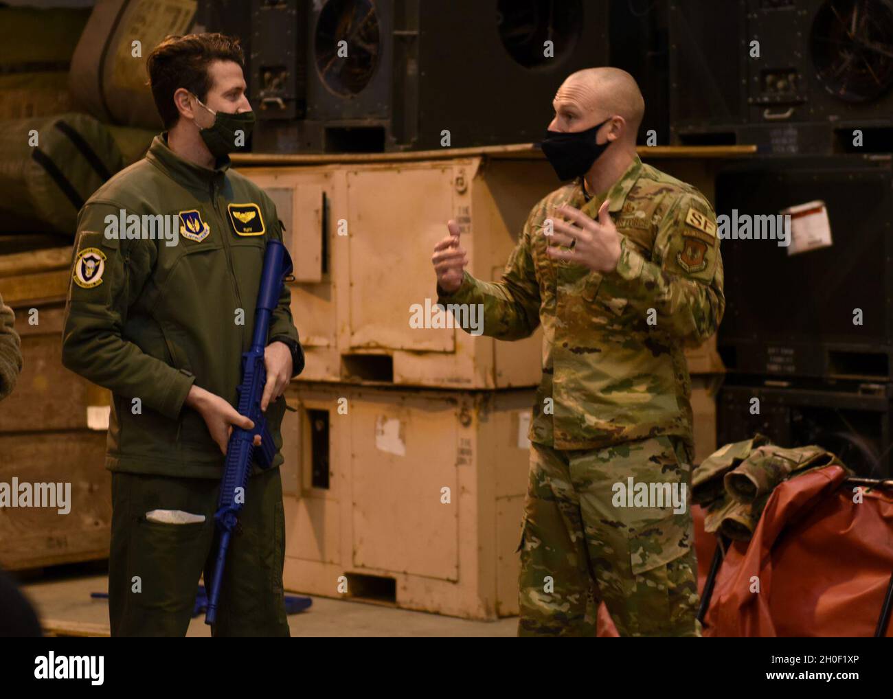 U.S. Air Force Master Sgt. Kevin Green, 48th Security Forces Squadron ...
