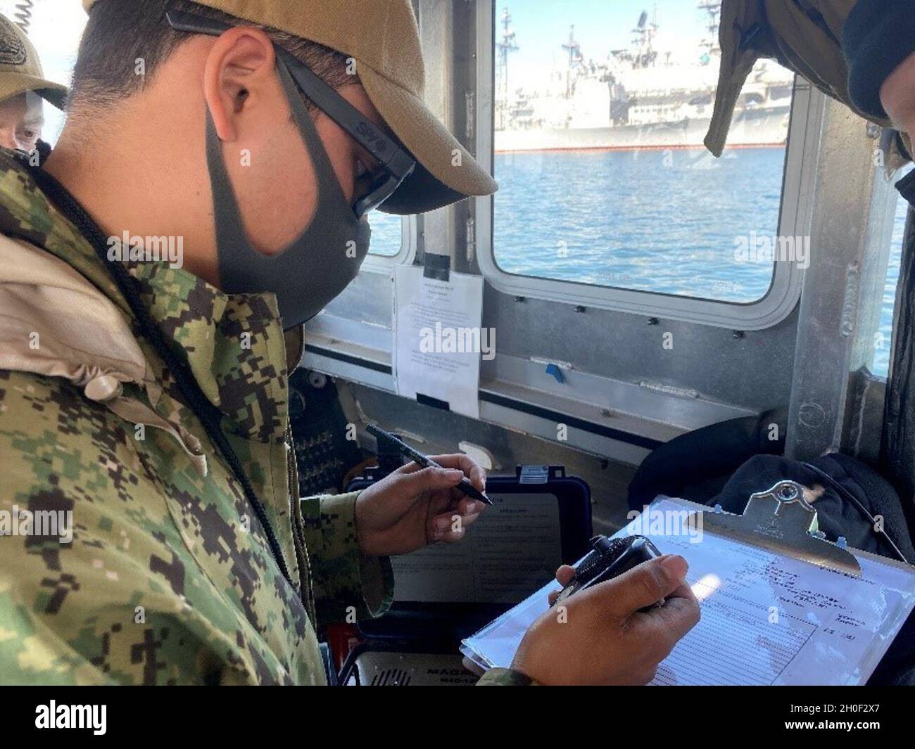 Lt.j.g. Joshua Jepsen, assigned to Underwater Construction Team (UCT) 2 ...