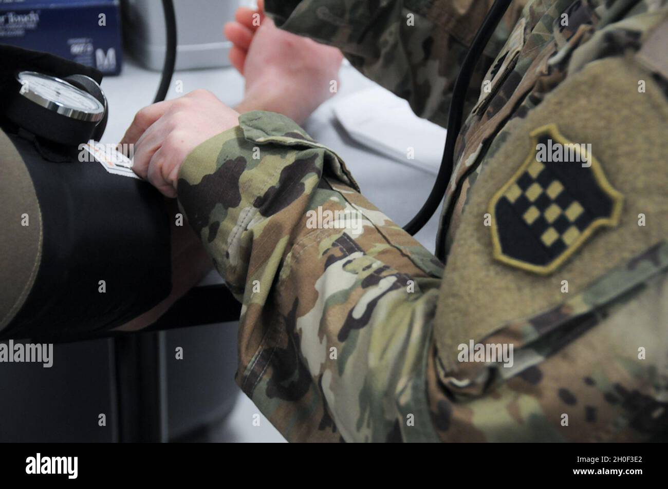 Spc. James Giancone of the Army Reserve’s 367th Military Police Company ...