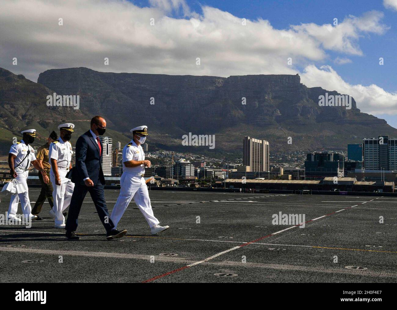 CAPE TOWN, South Africa (Feb. 21, 2021) Acting U.S. Consul General to ...