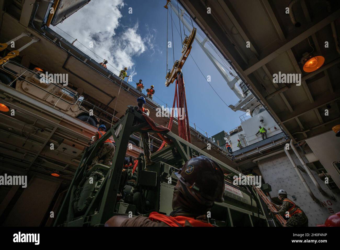 U.S. Marines with Combat Logistics Regiment 3 (CLR-3), 3d Marine ...