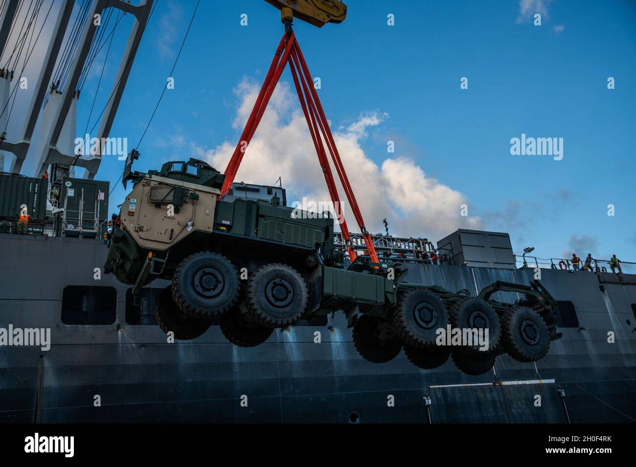 U.S. Marines with Combat Logistics Regiment 3 (CLR-3), 3d Marine ...