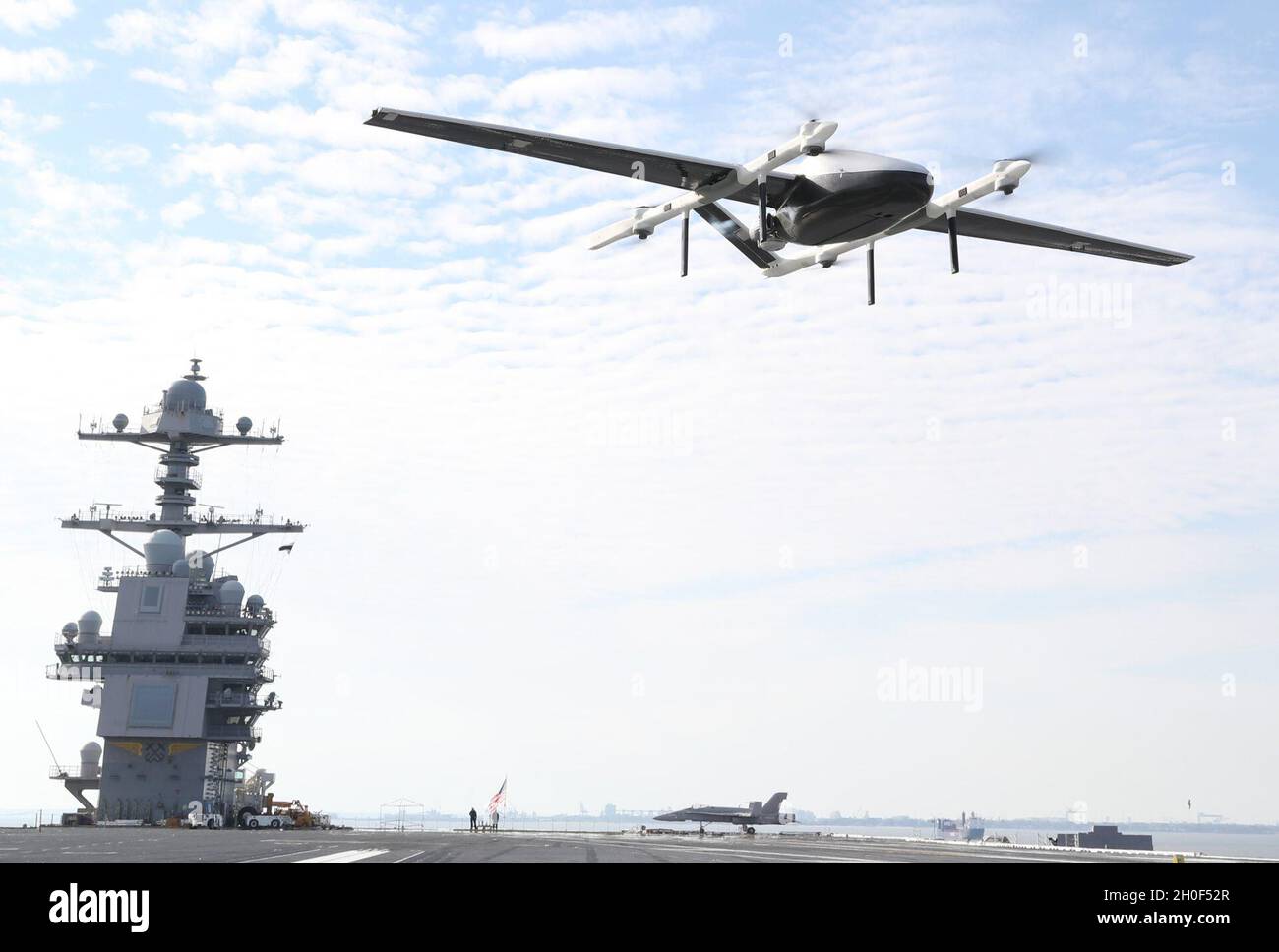 A logistics Unmanned Air System (UAS) prototype, called Blue Water UAS ...