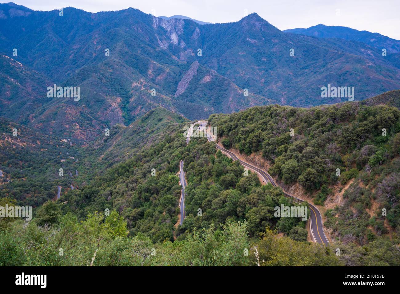 Aerial mountain sequoia national park hi-res stock photography and ...