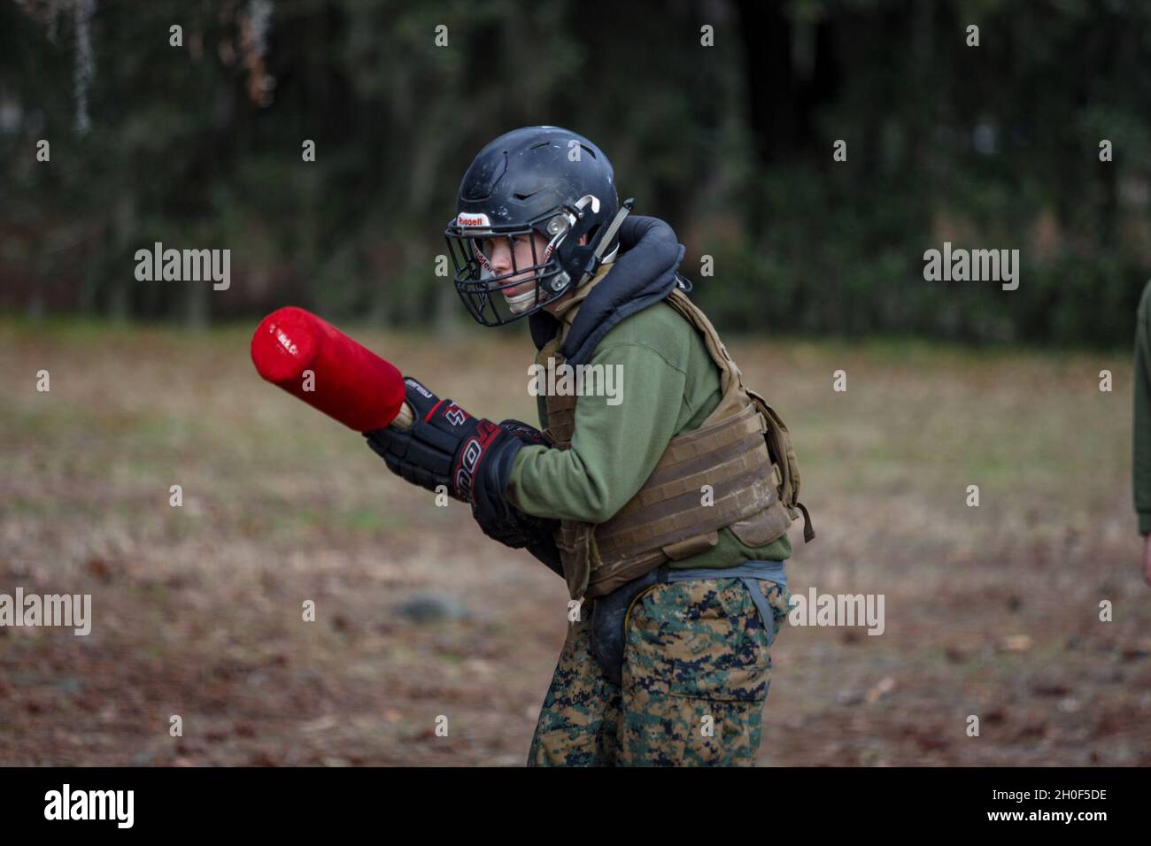 Recruits with Lima Company, 3rd Recruit Training Battalion, participate ...