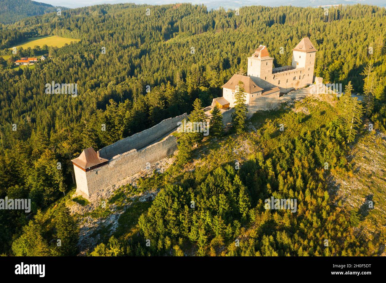 Gothic kasperk castle hi-res stock photography and images - Alamy