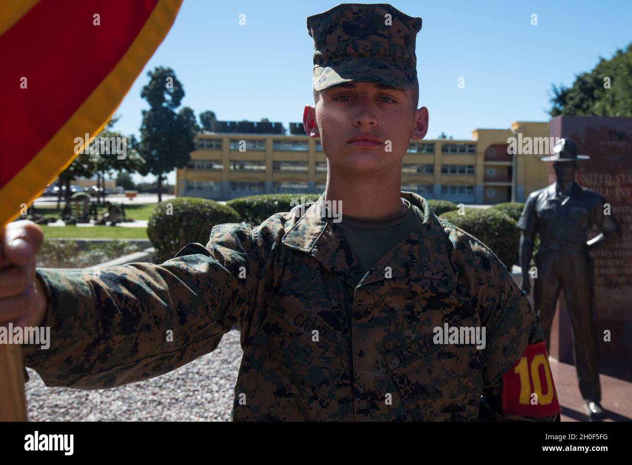 Pfc. Ashton D. Camp, a 19-year-old of RS Dallas from Tyler, Texas, is ...