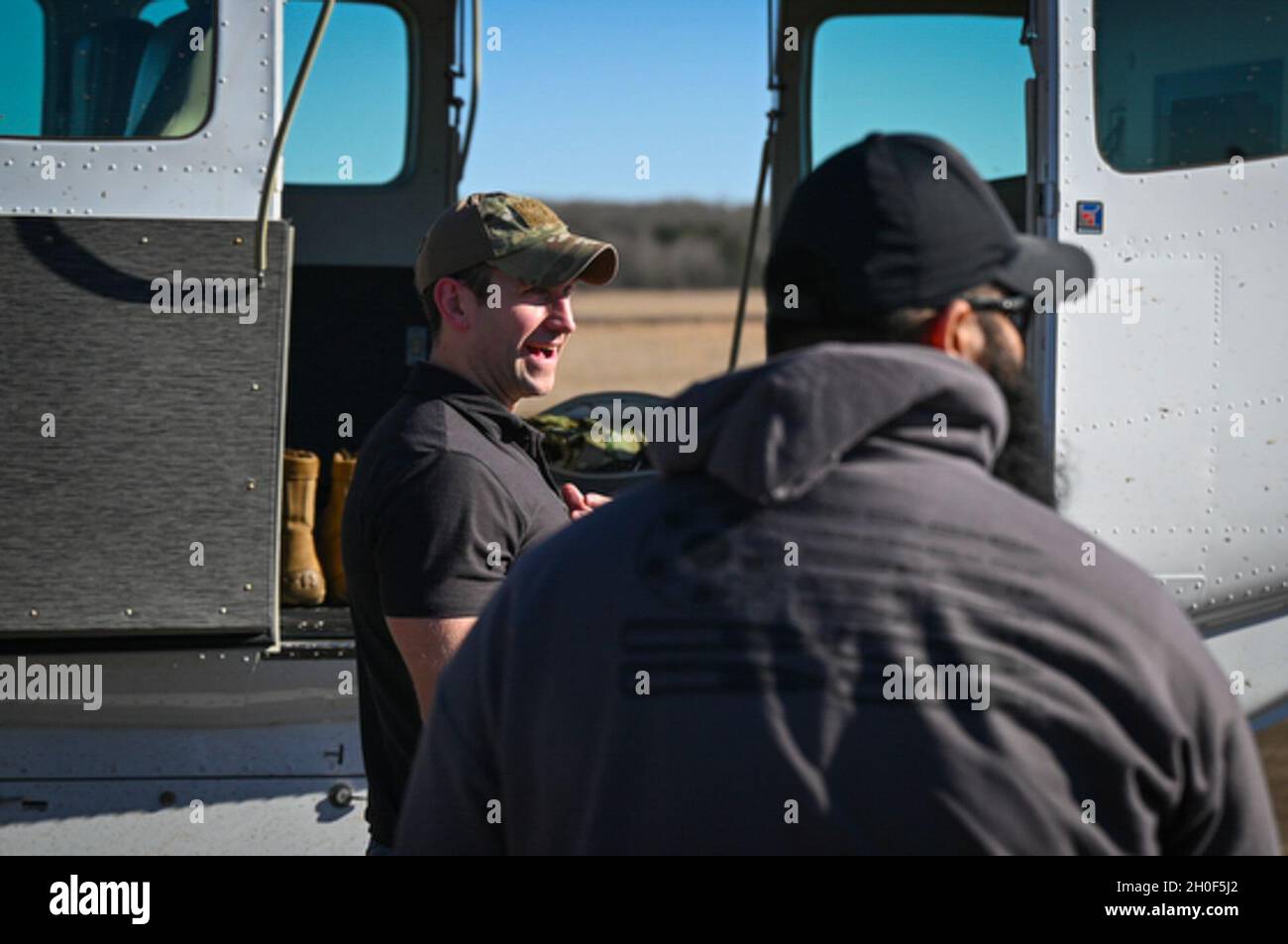 U.S. Air Force Maj. Steven Mount, an instructor pilot assigned to the ...