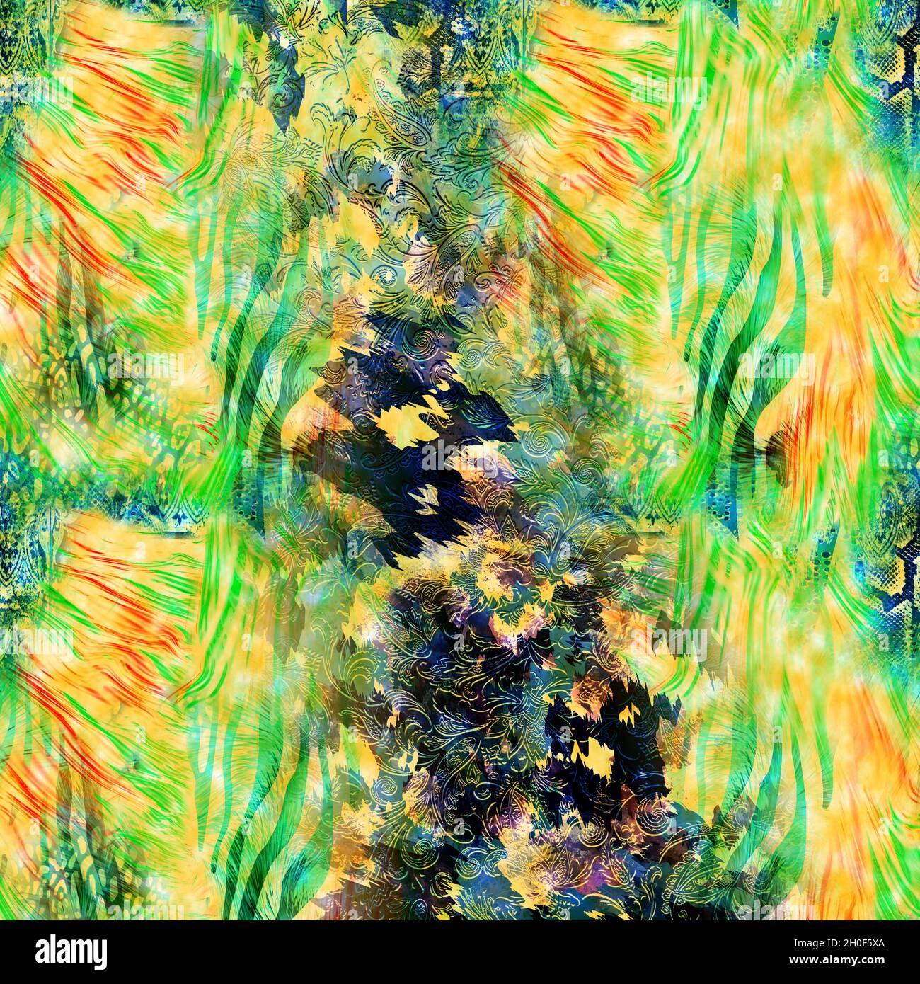 textile prints, trend dress patterns Stock Photo - Alamy