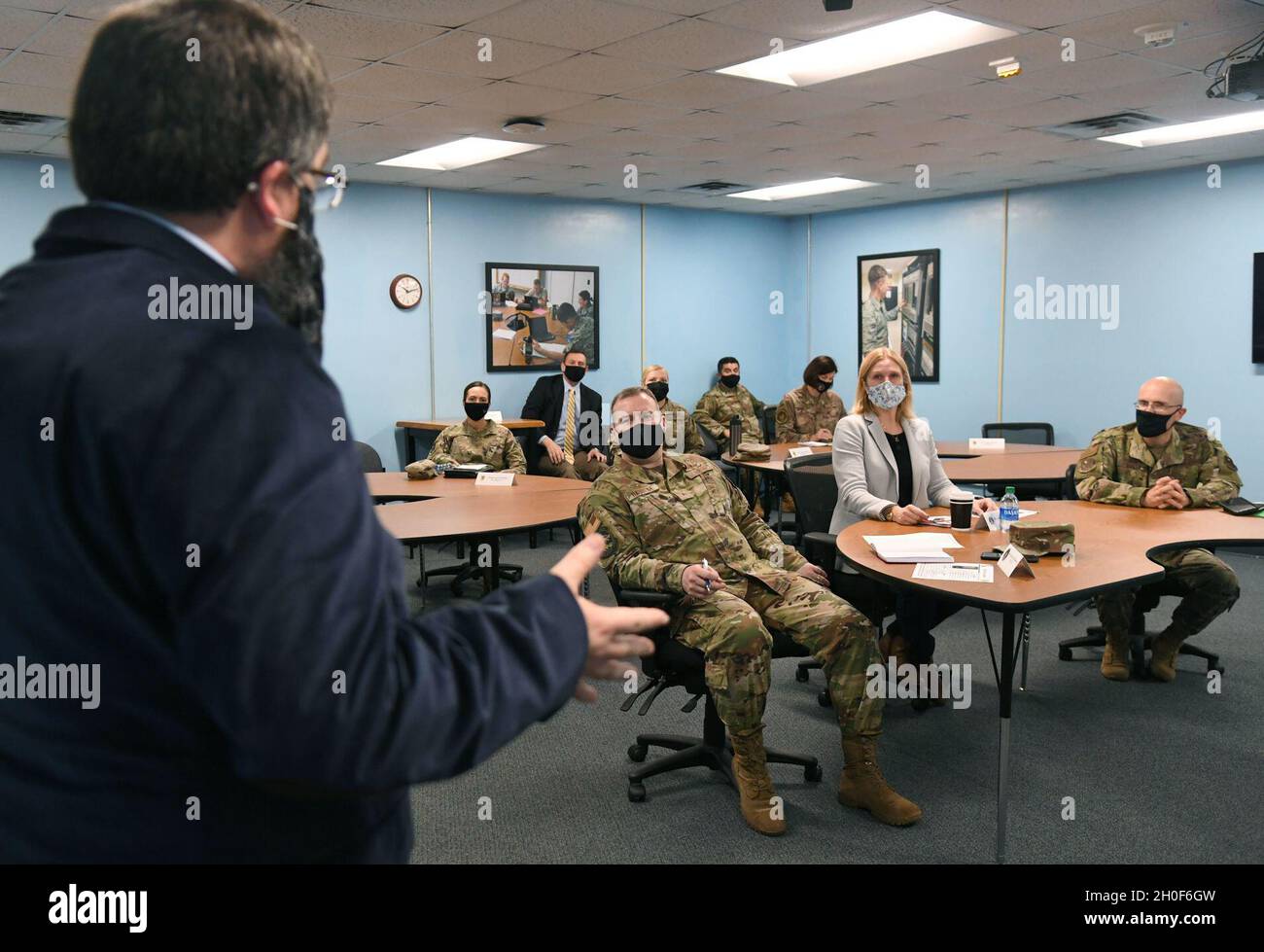 U.S. Air Force Brig. Gen. Chad Raduege, Director of Cyberspace and ...
