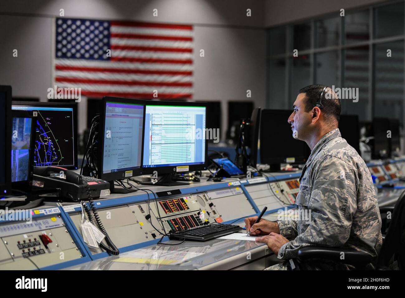 1st Lt. Ahmed Said, 45th Range Squadron range operations commander ...