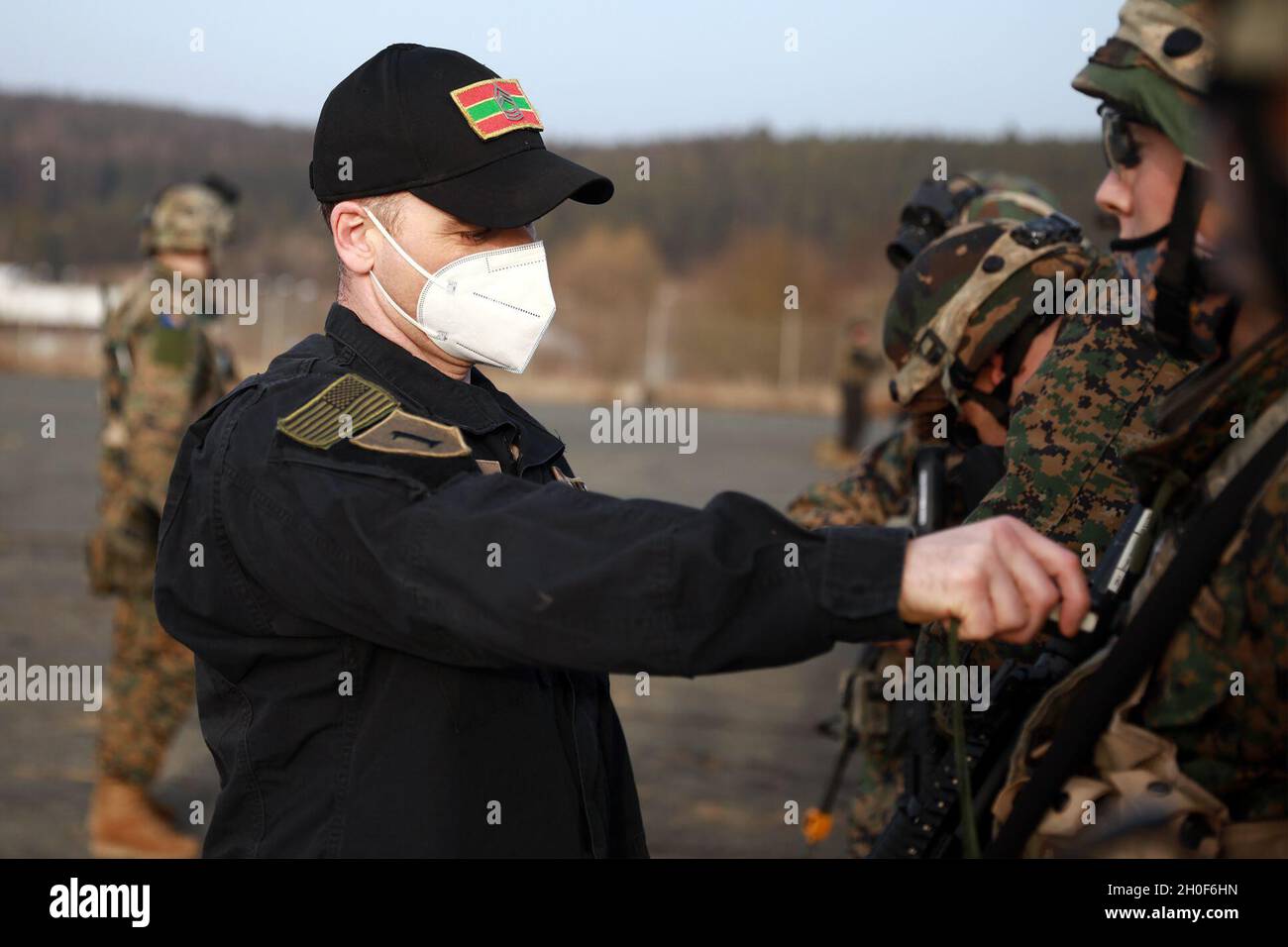 A U.S. Army Soldier assigned to the 1st Battalion, 4th Infantry ...