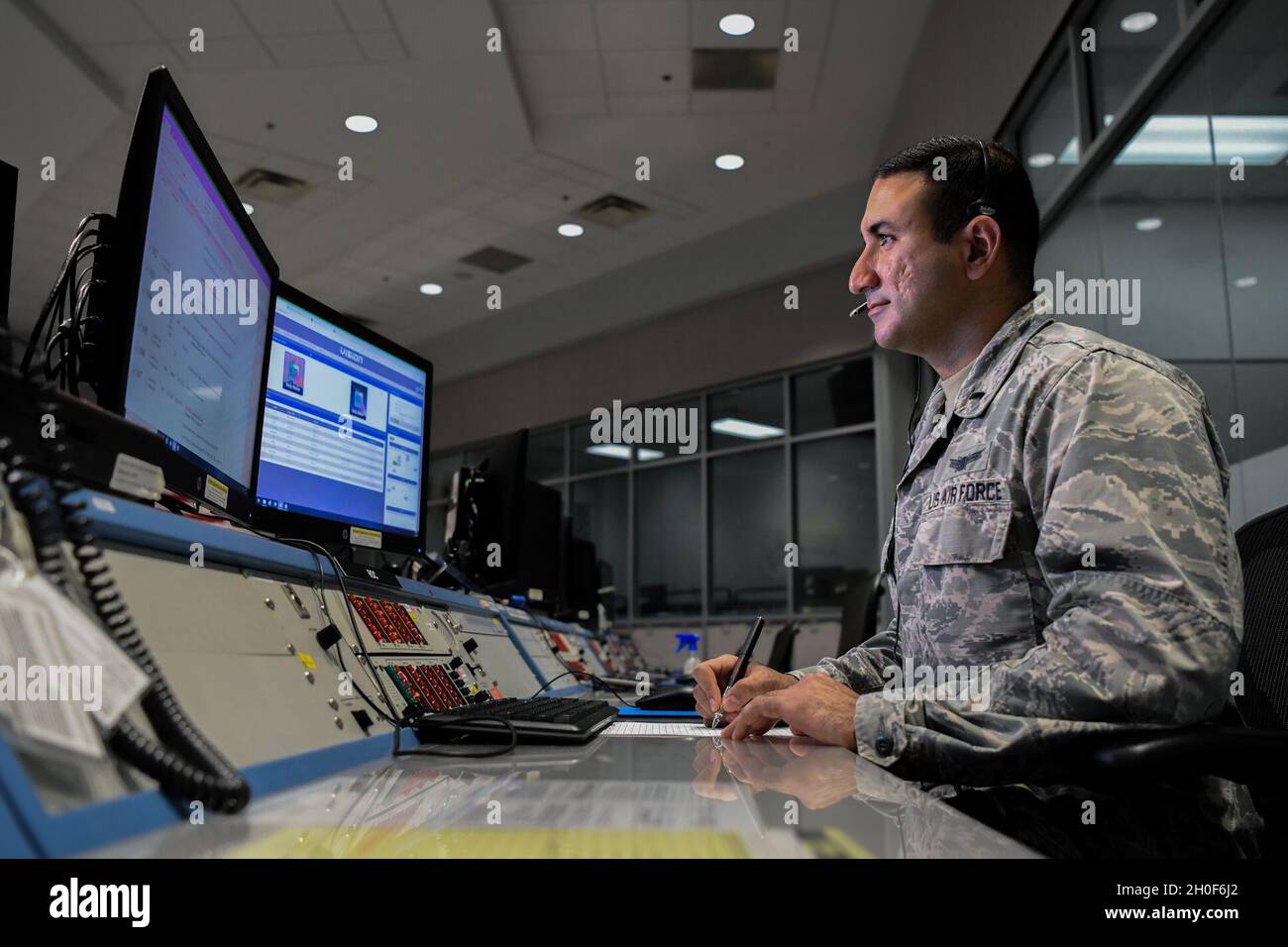 1st Lt. Ahmed Said, 45th Range Squadron range operations commander ...