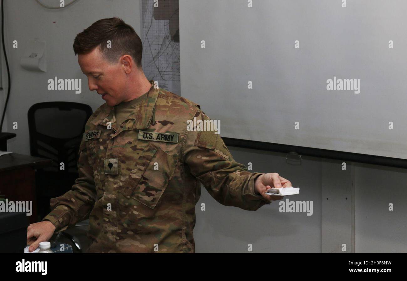 A U.S. Army Soldier from 318th Chemical Company, out of Birmingham ...