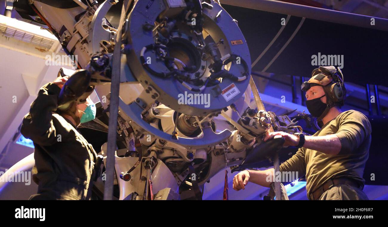 ARABIAN GULF (Feb. 22, 2021) – U.S. Marine Corps Cpl. Garret Golla ...