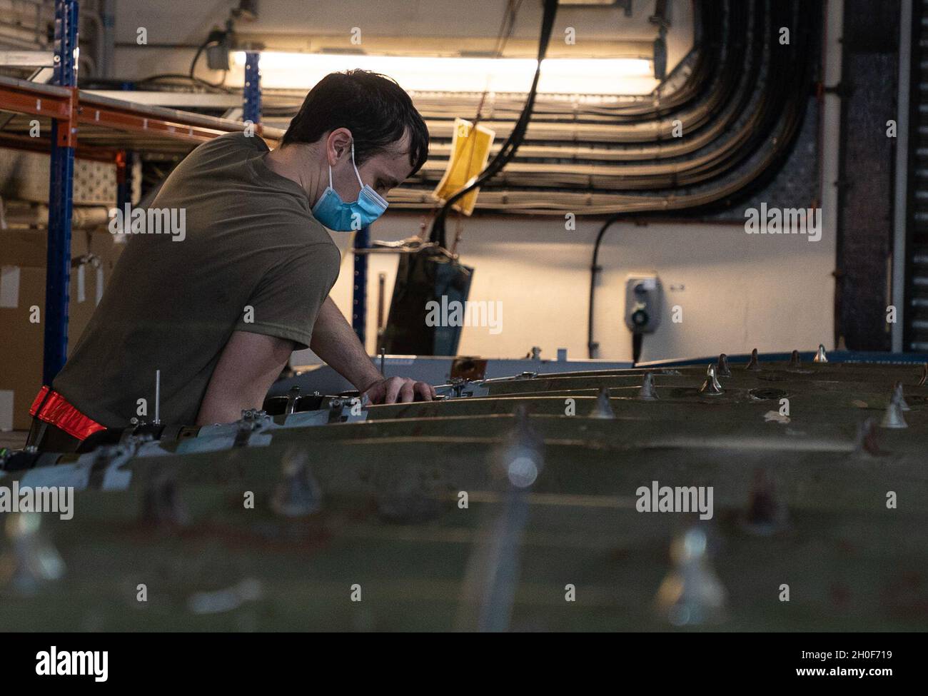 U.S. Air Force Airman Bladen Draper, 48th Munitions Squadron ...
