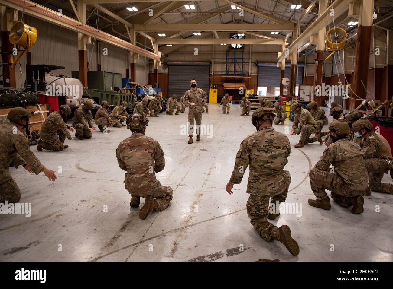 Master Sgt. Jared Rosier, 823d Base Defense Squadron operations section ...
