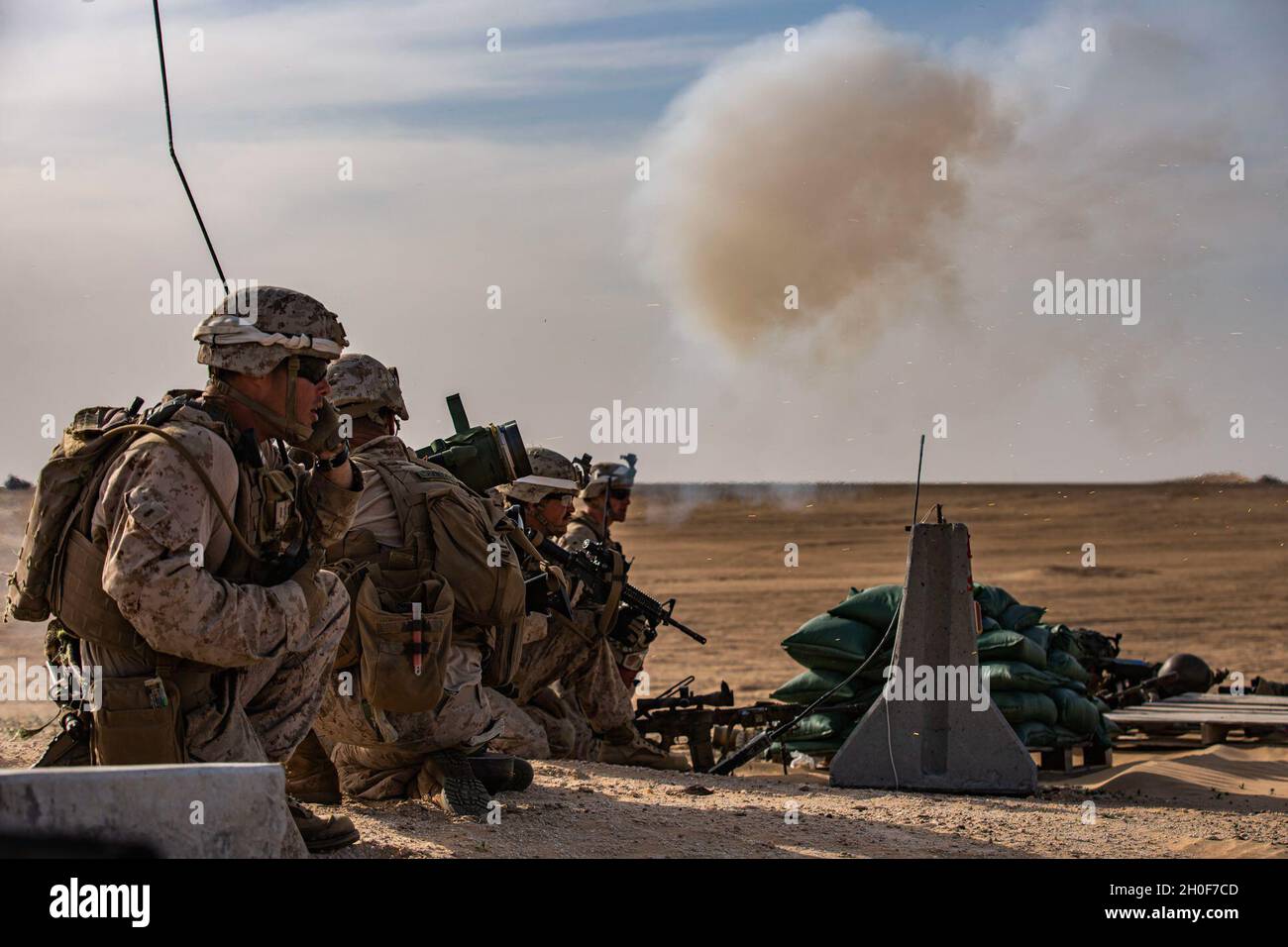 U.S. Marine Corps Lance Cpl. Jesse Lopezcantu, an anti-tank missileman ...