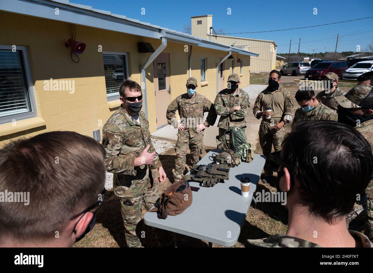 A combat aviation advisor assigned to the 6th Special Operations ...