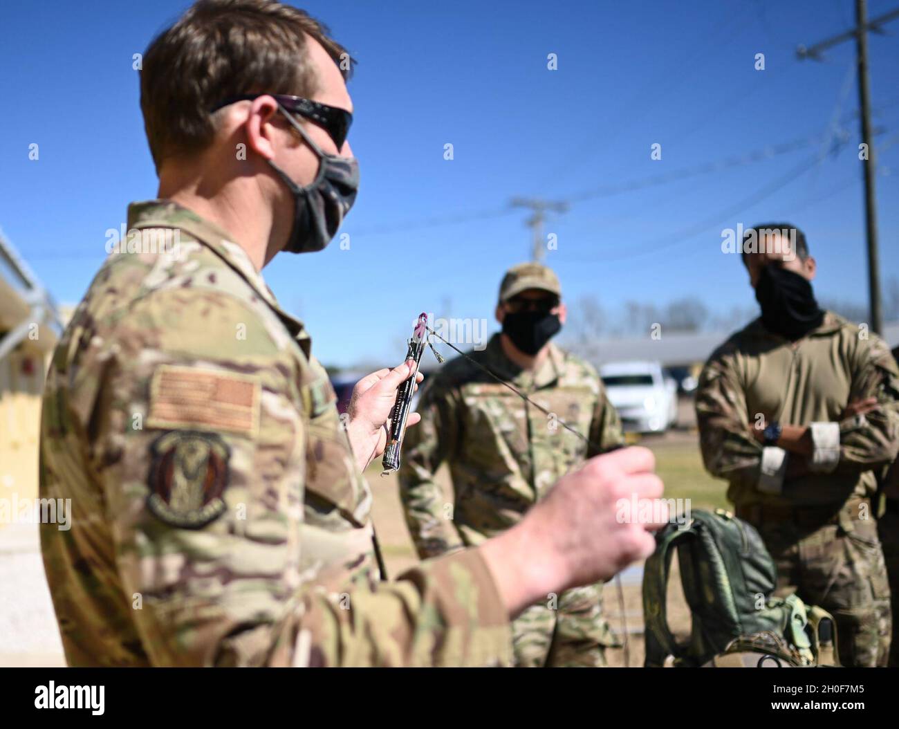 A combat aviation advisor assigned to the 6th Special Operations ...