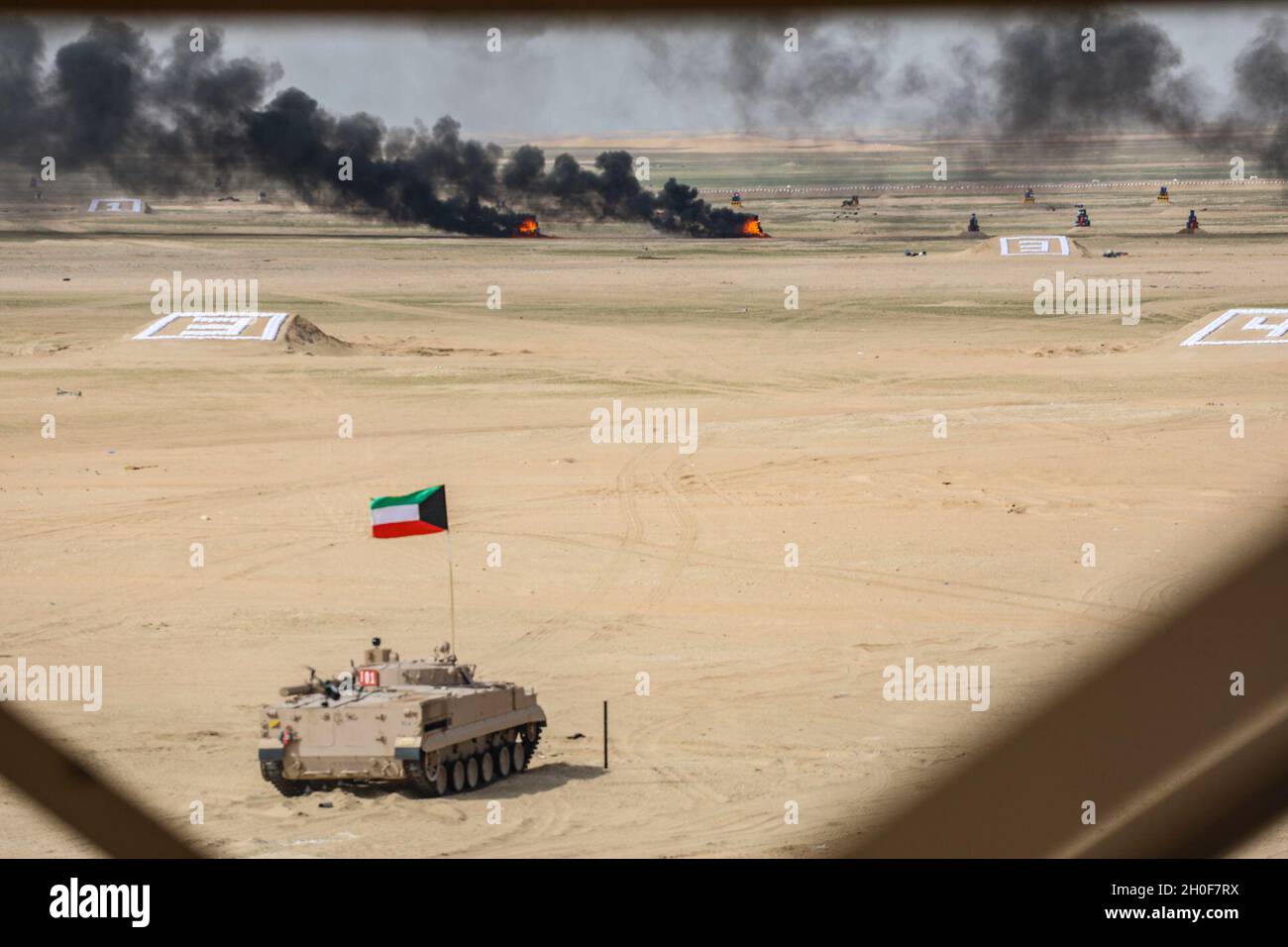 During Kuwait's 30th Liberation Day Anniversary elements of Kuwaiti ...