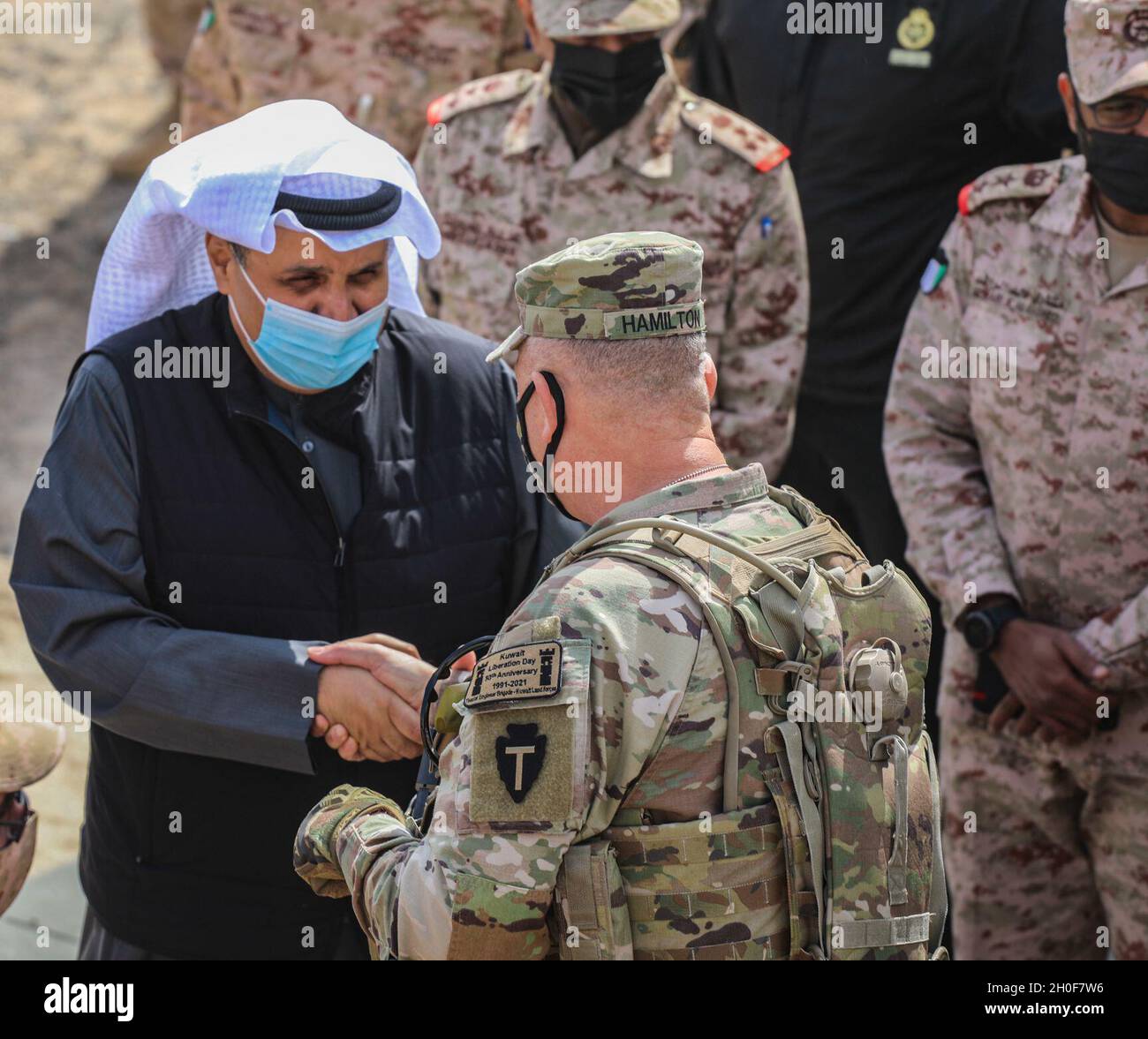 During Kuwait's 30th Liberation Day Anniversary elements of Kuwaiti ...