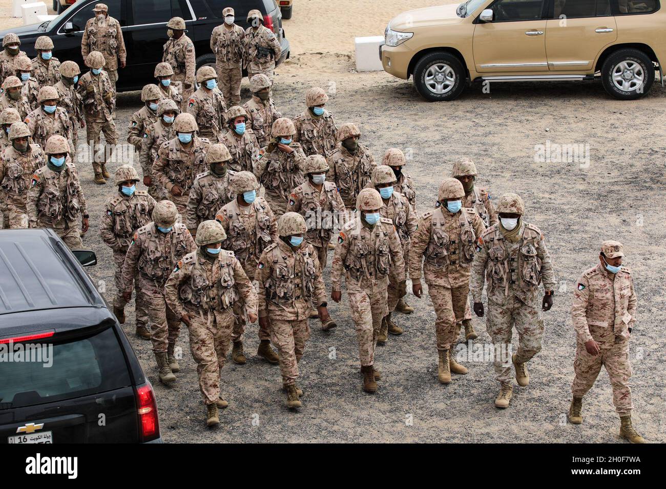 During Kuwait's 30th Liberation Day Anniversary elements of Kuwaiti ...