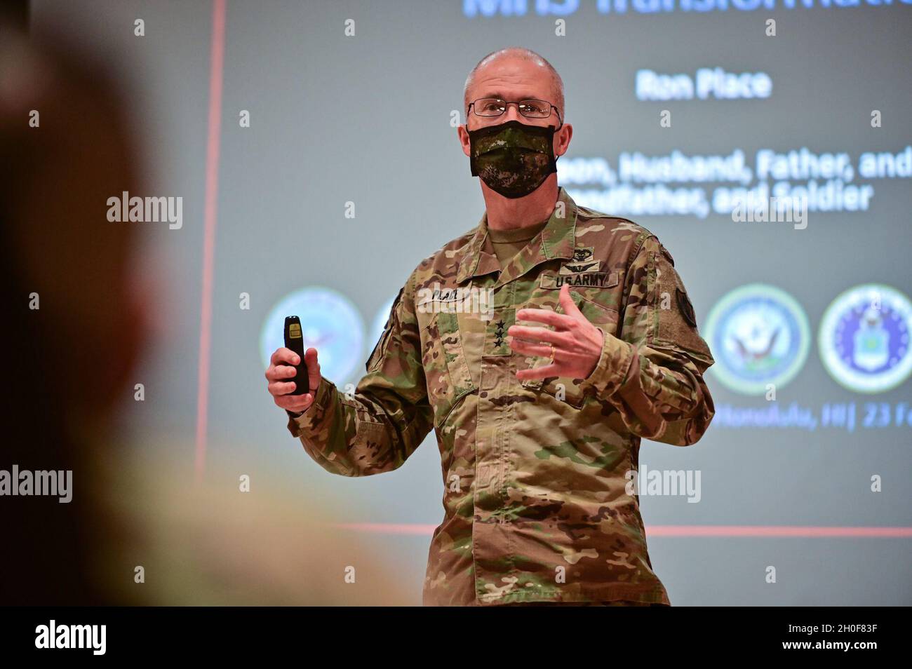 The Director of the Defense Health Agency, Lt. Gen. Ronald Place and ...