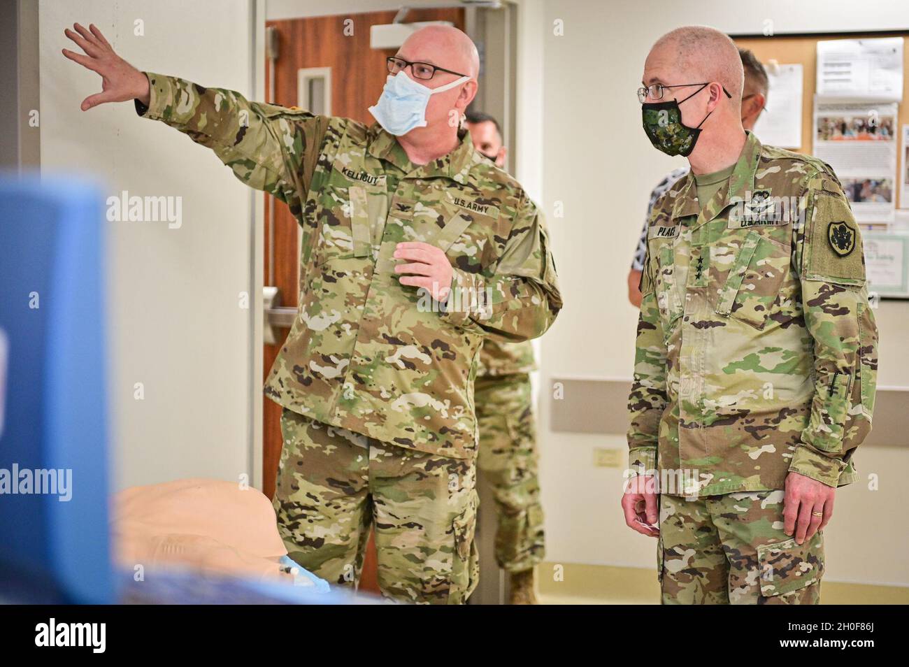 The Director of the Defense Health Agency, Lt. Gen. Ronald Place meets ...
