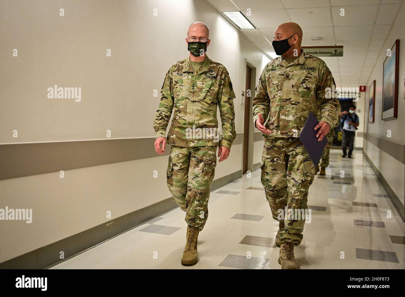 The Director of the Defense Health Agency, Lt. Gen. Ronald Place and ...