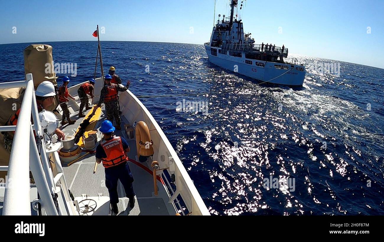 ATLANTIC OCEAN (Feb. 23, 2021) -- USCGC Charles Moulthrope (WPC 1141 ...