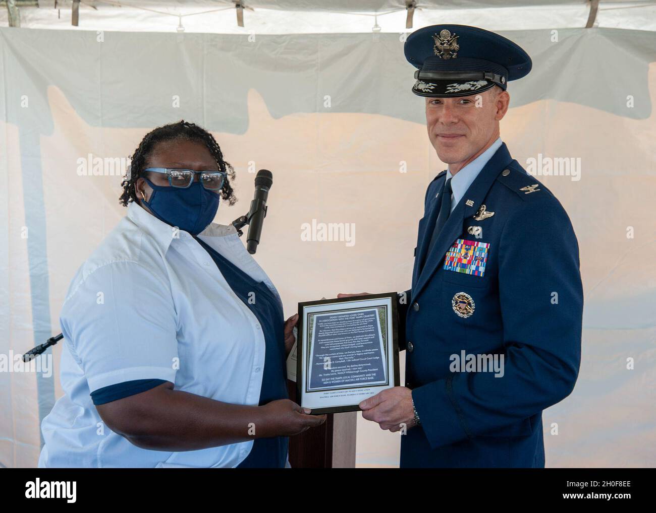 U.S. Air Force Col. Benjamin Jonsson, 6th Air Refueling Wing commander ...