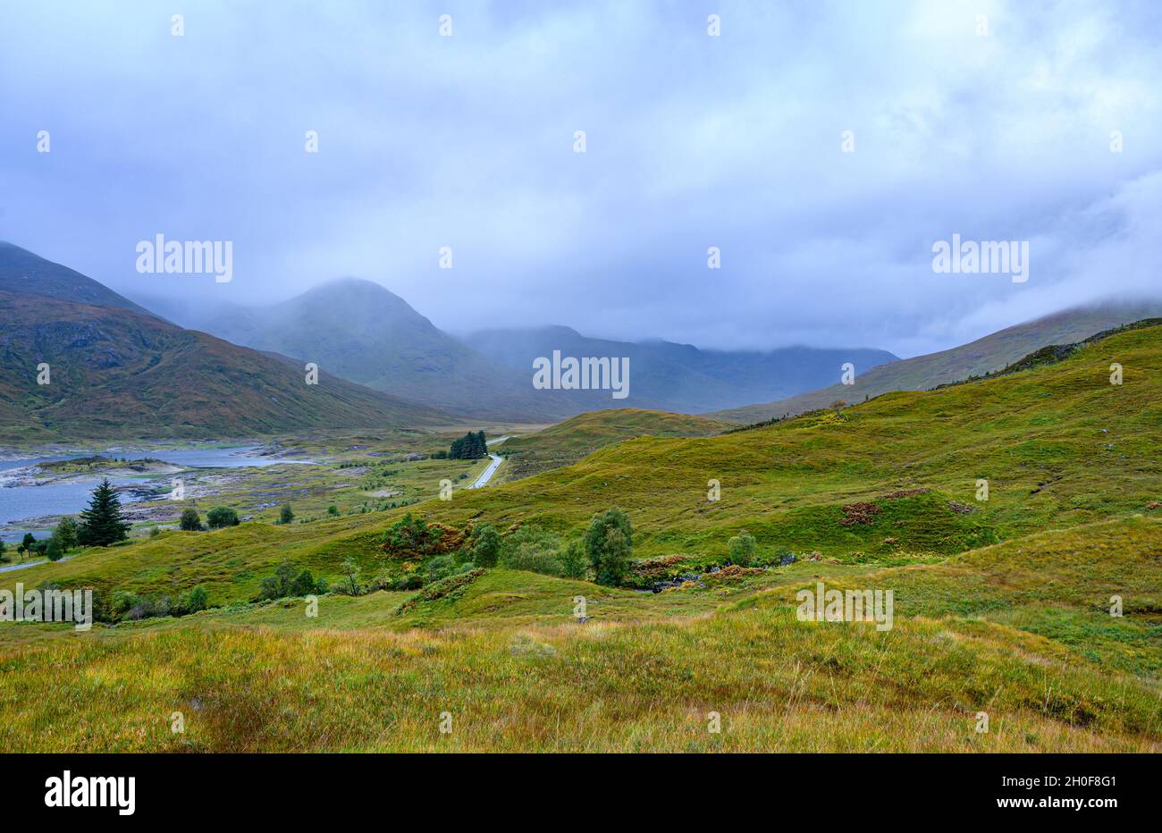 The Road to The Isles, Near Loch Cluanie and Glen Shiel, Scottish ...