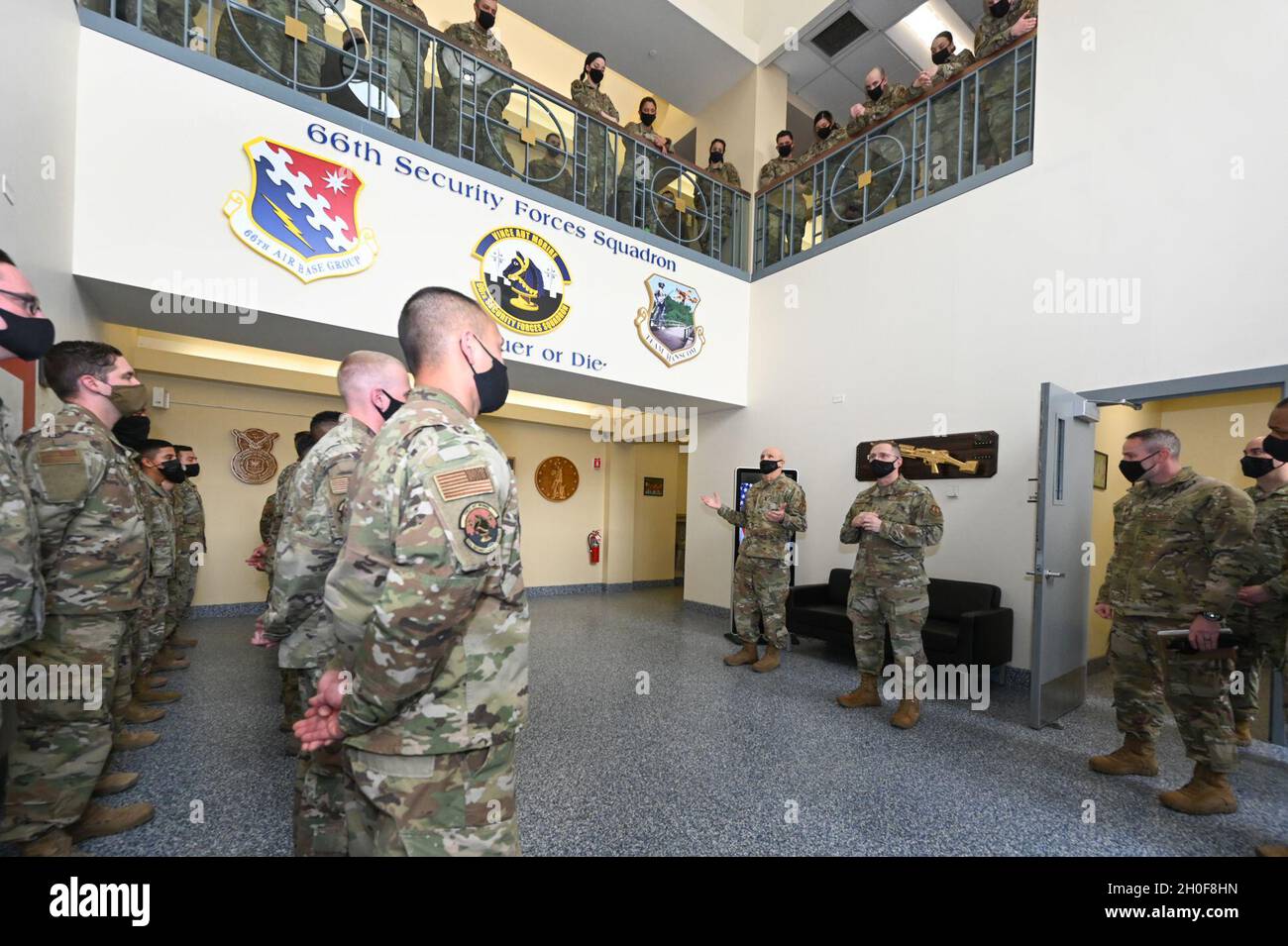 Gen. Arnold W. Bunch, Jr., Air Force Materiel Command commander, speaks ...