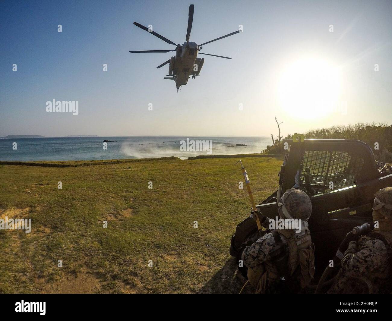 U.S. Marines with 3d Landing Support Battalion, Combat Logistics ...