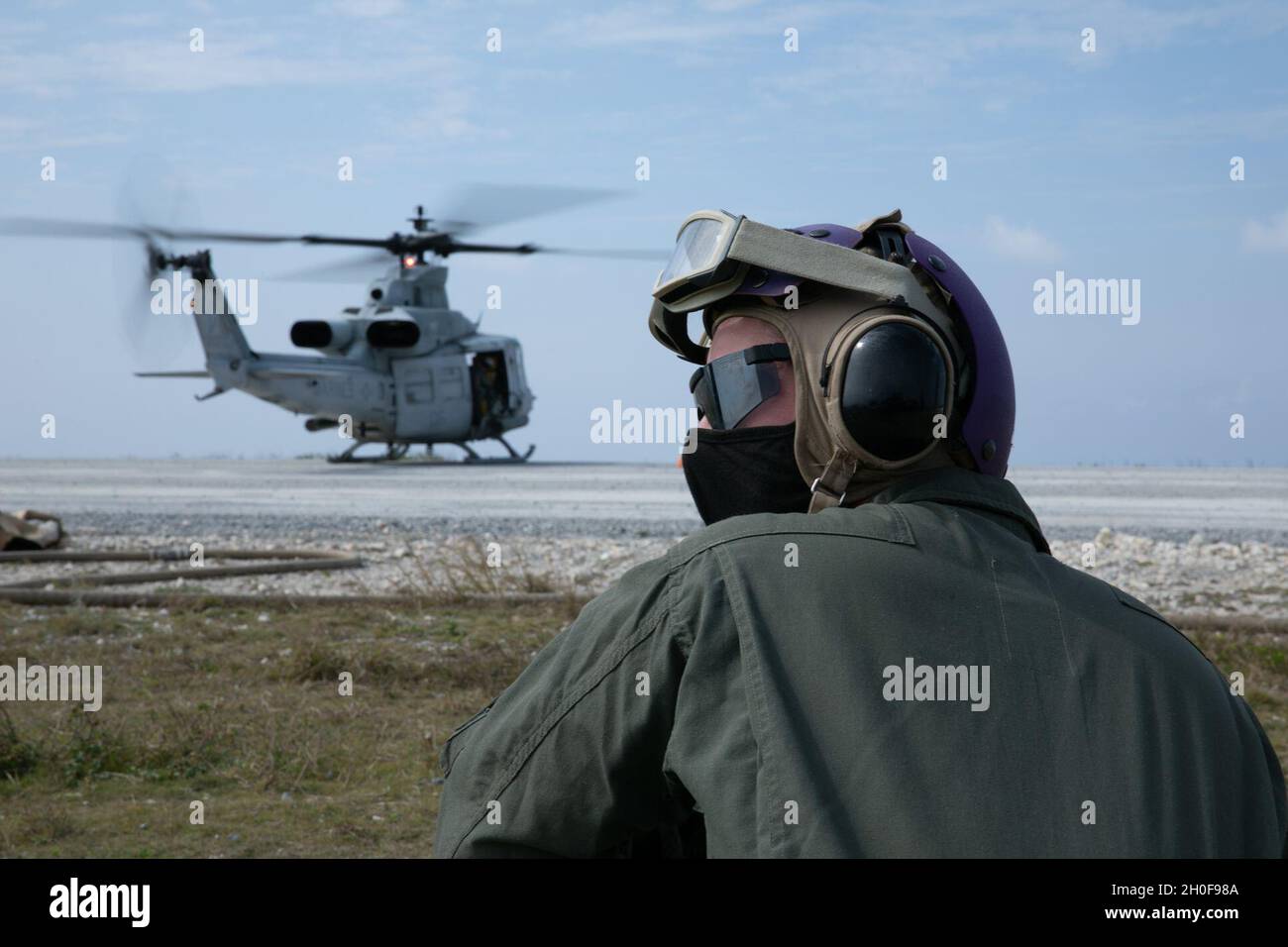 U.S. Marine Corps Cpl. Kenneth Munsinger, a bulk fuel specialist with ...