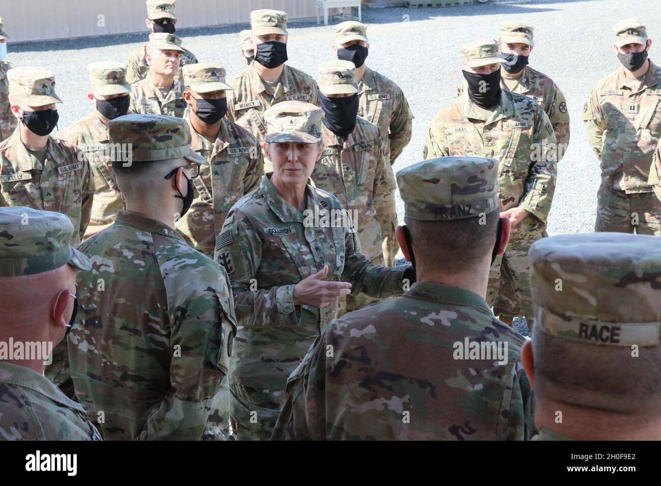 Brigadier General Kimberly Colloton, the U.S. Army Corps of Engineers ...